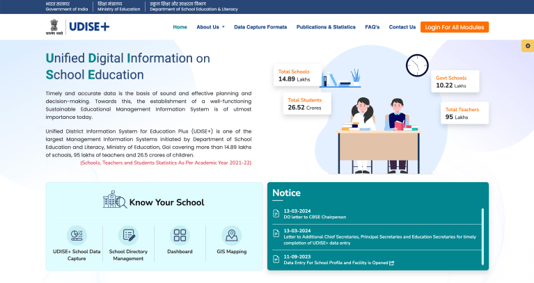 [Sdms, Mhrd] Udise Plus Student Module 2024-25: udiseplus.gov.in Login ...