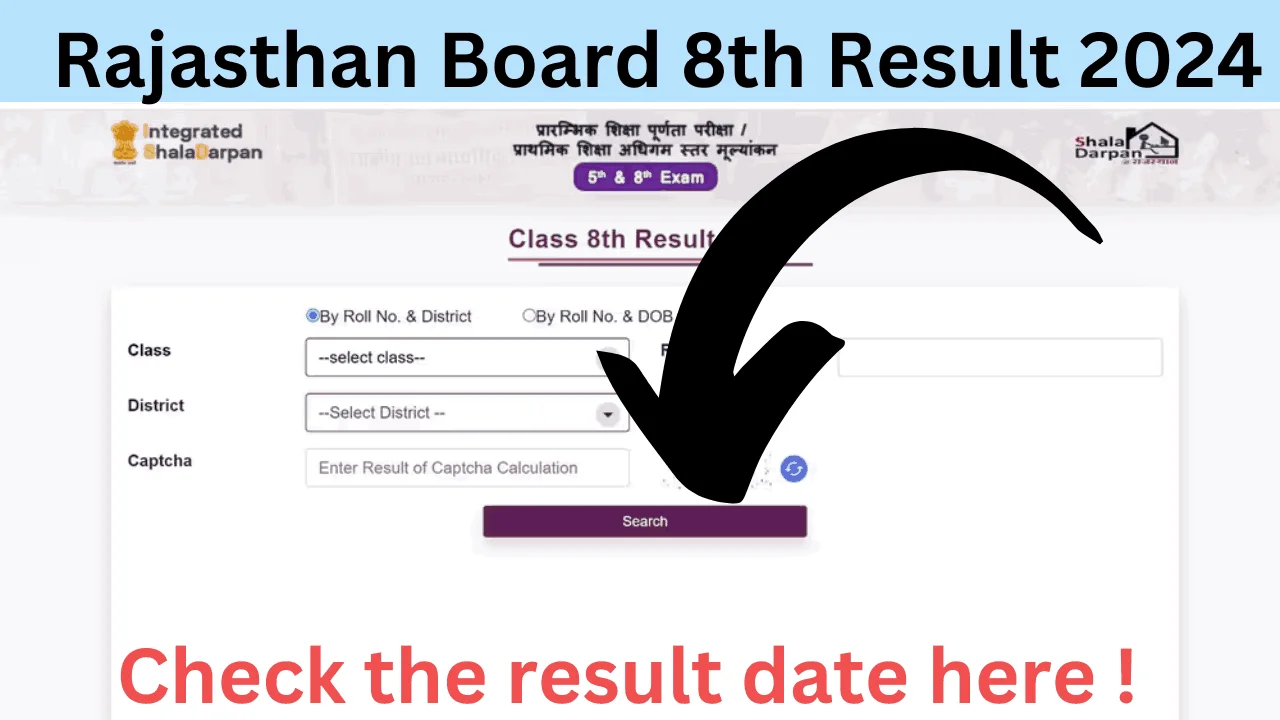 RBSE 8th Result 2024 [Download] Rajasthan Board Class 8 Marksheet - IBBACI